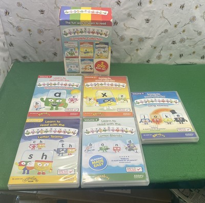 LEARN TO READ With The Alphablocks CBeebies Complete Collection 5 DVD ...