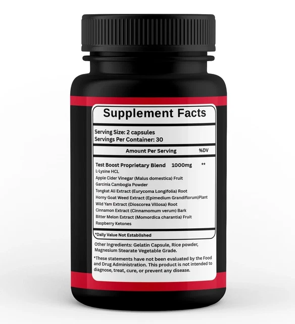 ALPHA THRUST CAPSULES for Men, Advanced Male Performance Supplement ...