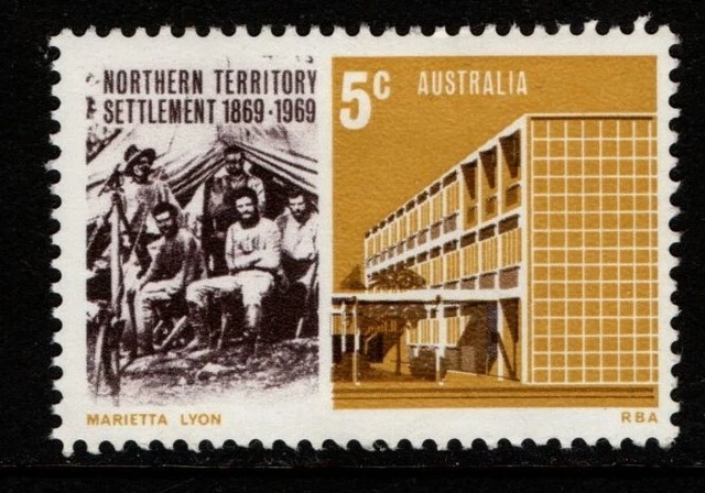 AUSTRALIA 1969 NORTHERN Territory Settlement Centenary SG436 MNH EUR 0 ...