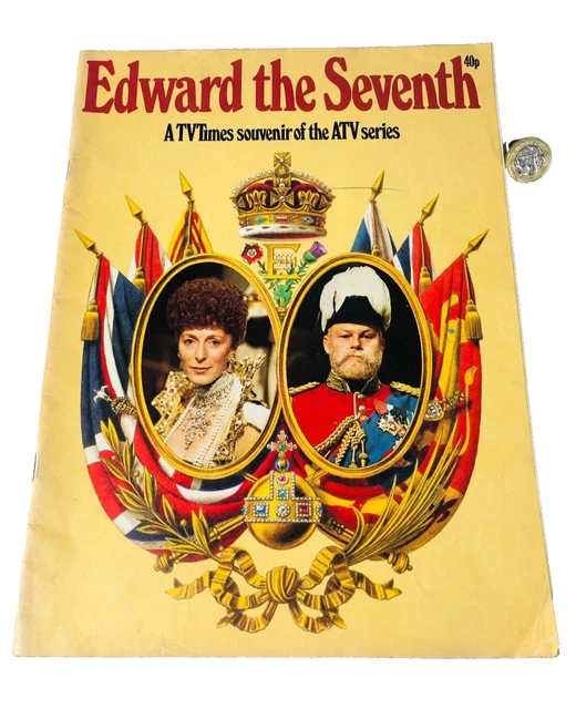 MAGAZINE EDWARD THE Seventh TV Times ATV Series Vintage Collectable Mag ...