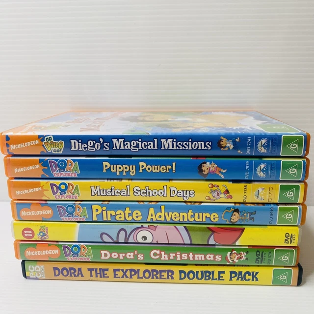RARE DORA THE Explorer Set of 7 DVDs Nickelodeon Children Kids Region 4 ...