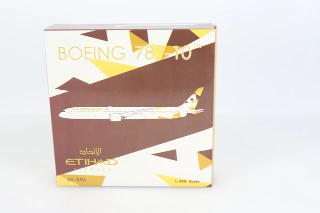 PHOENIX 04228 1:400 Scale Boeing 787-10, Etihad Airways, "A6-BMA" £1.20 ...