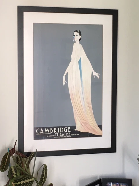 ORIGINAL CAMBRIDGE THEATRE Artwork-Last Of Mrs Cheyney -1980-Poster ...