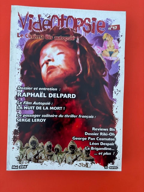 FANZINE VIDEOTOPSIE N°17 Cinema Bis Serge Leroy Raphael Delpard Neuf ...