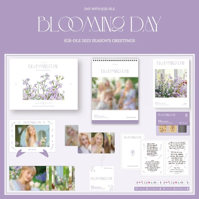 (G) I-DLE 2023 SEASON’S GREETINGS /Calendar+Diary+Card Set+Stamp+Sachet ...