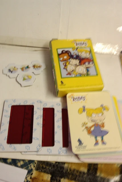 RUGRATS NICKELODEON BRETTSPIEL / Kartenspiel, mit Würfeln / Anleitung ...