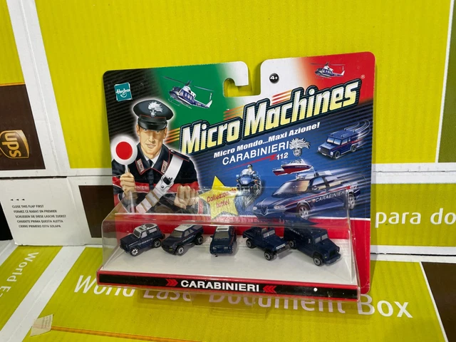 HASBRO MICRO MACHINES CARABINIERI MICROMACHINES Jeep Van Toyota Land ...