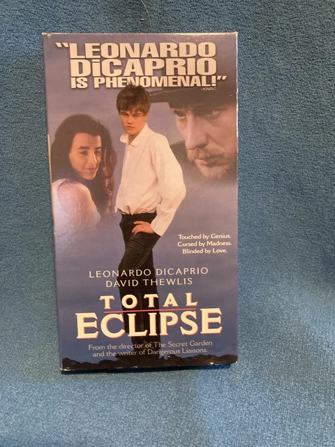 TOTAL ECLIPSE - VHS - Leonardo DiCaprio - Arthur Rimbaud Movie £7.60 - PicClick UK