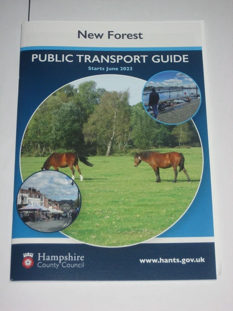 BUS/COACH/FERRY TIMETABLE - New Forest - Public Transport Guide, June ...