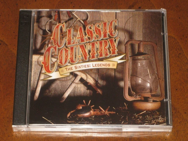 TIME-LIFE CLASSIC COUNTRY: THE SIXTIES - LEGENDS (2-Disc CD Set) BRAND ...