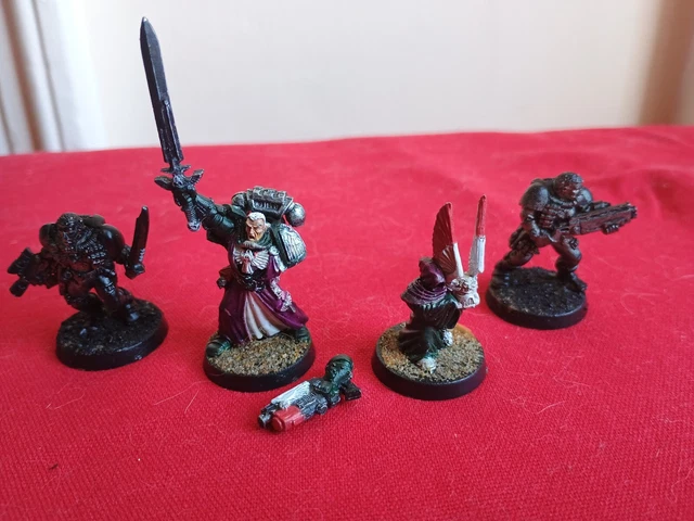 AZRAEL, DARK ANGELS, metal old retro model warhammer 40k £10.00 ...