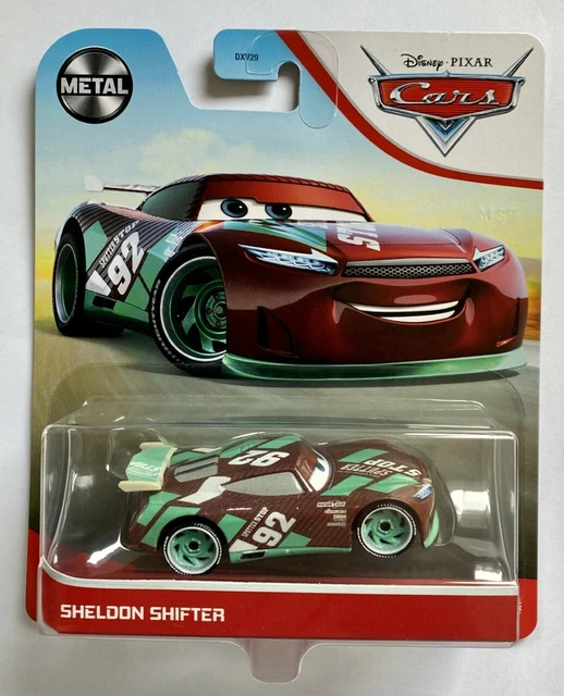 DISNEY PIXAR CARS 3 SHELDON SHIFTER Next Gen SPUTTER STOP 100+ Cars ...