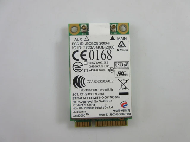 WWAN MODULE HP Elitebook 2740P 531993-001 T77Z102.02 Original £9.79 ...