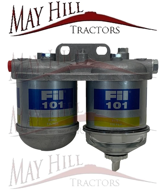 CASE INTERNATIONAL, MASSEY Ferguson, Ford Tractor Twin Fuel Filter ...