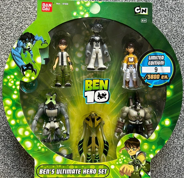 BEN 10 TEN Ultimate Hero Set! Benwolf Benvicktor Benmummy 4 Pollici/10 ...
