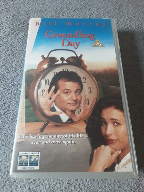 GROUNDHOG DAY - Vhs - English - Bill Murray £4.10 - PicClick UK