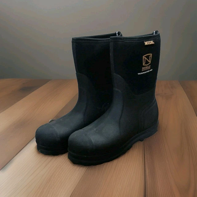 NOBLE OUTFITTERS TASKMASTER Mid Boots MUDS Model #65043 Sz Men 14 £54. ...