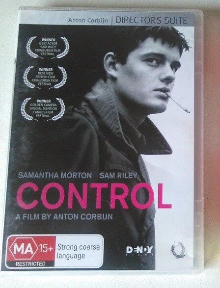 CONTROL DVD REGION 4 anton corbijn RARE OOP sam riley DIRECTORS SUITE ...