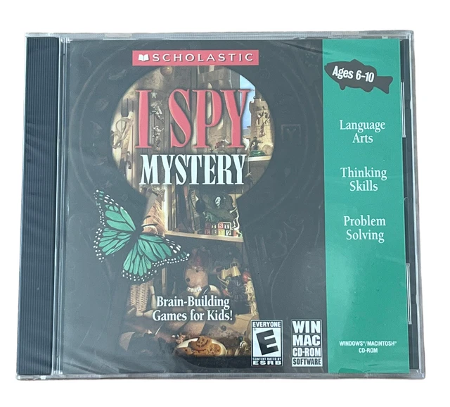 I SPY MYSTERY Brain Building Game for Kids BRAND NEW & SEALED CD-ROM PC ...