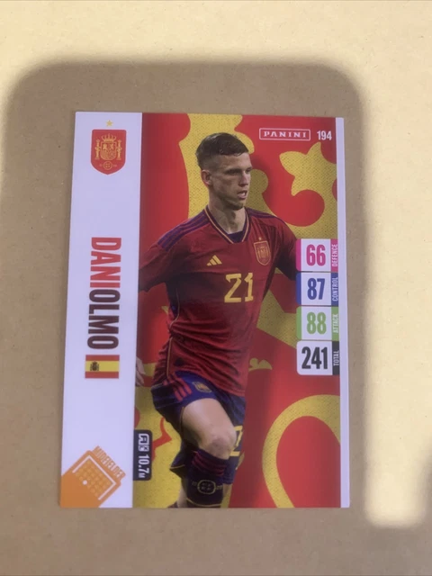 CARTA DANI OLMO EURO 2024 INGHILLANDA #19. Nuovo EUR 3,26 - PicClick IT
