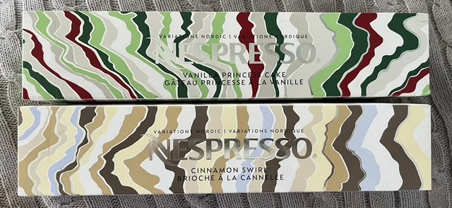 NESPRESSO RARE VERTUO Nordic Vanilla Princess Cake and Cinnamon Swirl ...