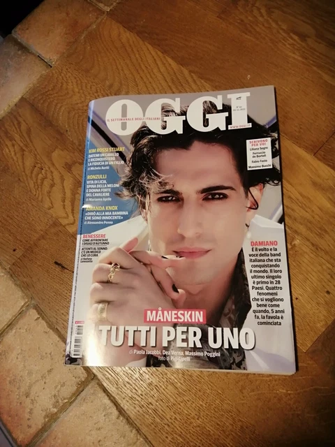 RIVISTA / MAGAZINE / OGGI = novembre 2022 = MANESKIN EUR 9,90 - PicClick DE