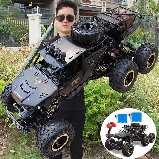 1:12 BIG 4WD Remote Control RC 46CM Cars Electric Toy Car Monster Truck ...