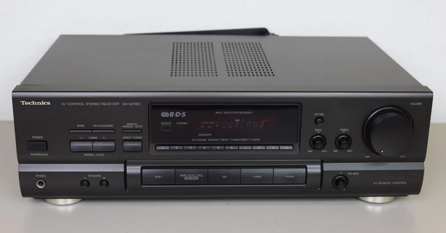 TECHNICS SA-GX180 RDS Stereo-Receiver Vollverstärker Sehr Guter Zustand EUR 119,00 - PicClick DE