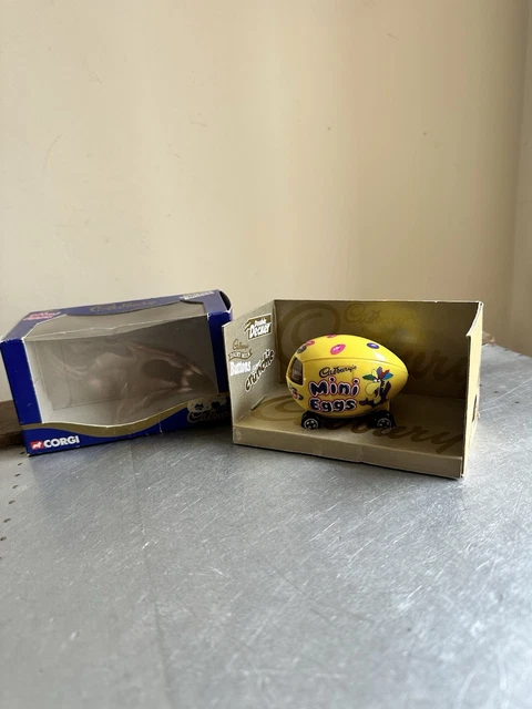 CORGI CADBURY'S CHOCOLATE Mini Egg / Egg Shaped Car - Boxed 04420 £12. ...