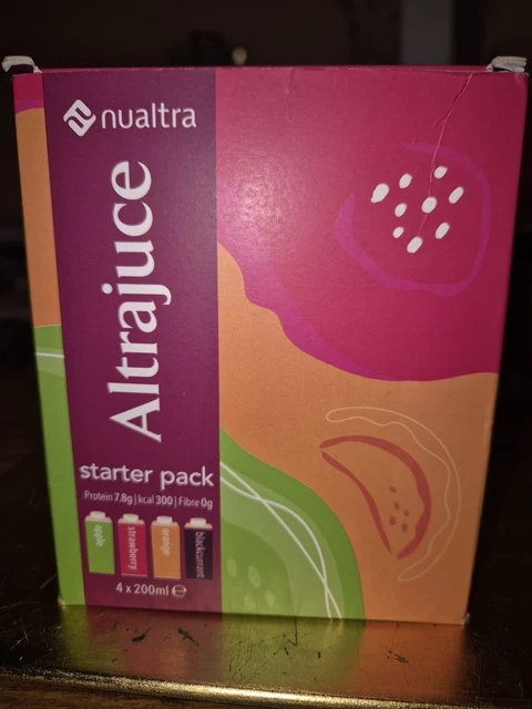 ALTRAJUICE STARTER PACK 4 X Juice £17.50 - PicClick UK