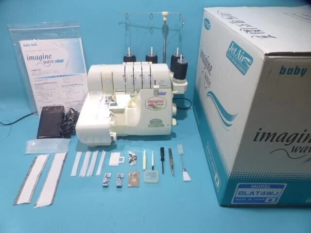 JUKI BABY LOCK Itotori Monogatari Wave BLAT4WJ Maintained Jet Air ...