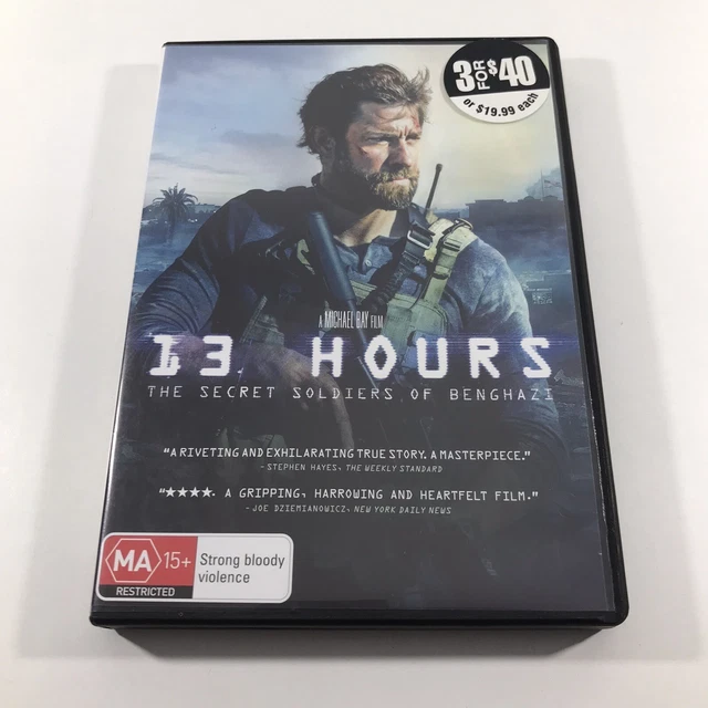13 HOURS THE Secret Soldiers Of Benghazi DVD Region 4 PAL Action Movie £6.31 - PicClick UK