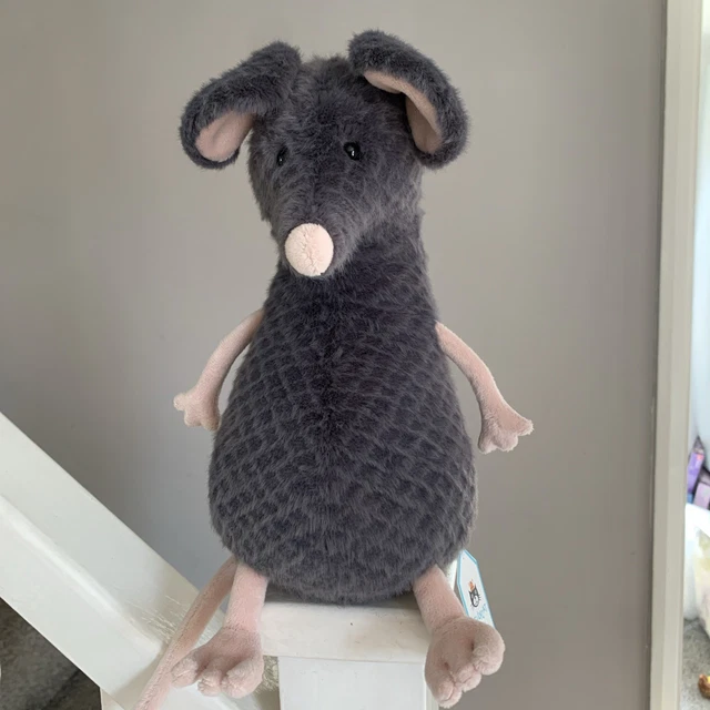 JELLYCAT LACHLAN SAD Rat BNWT New Plush Soft Toy Genuine £59.98 ...