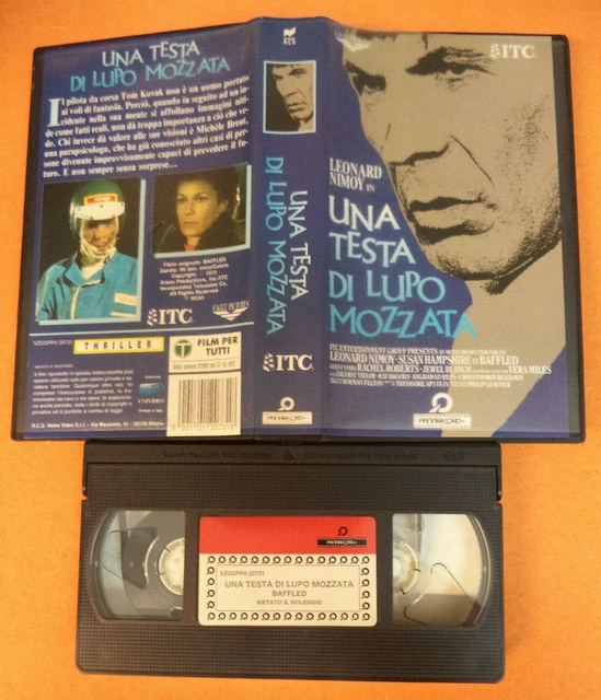 VHS FILM UNA TESTA DI LUPO MOZZATA 1993 Leonard Nimoy PANARECORD (F224 ...