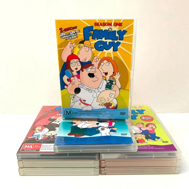 FAMILY GUY SEASONS 1-8 DVD PAL Zone 4 £11.57 - PicClick UK