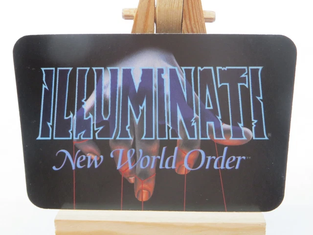 ILLUMINATI CARD INWO - THE OREGON CRUD Steve Jackson CGG Card Game ...