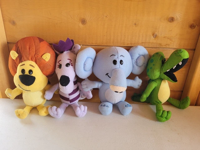 RAA RAA THE Noisy Lion Plush Bundle Hufty Crocky Zebby £30.00 - PicClick UK