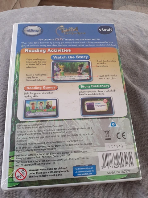 VTECH STORIO DISNEY Fairies, TinkerBell and the Great Fairy Rescue (VT ...