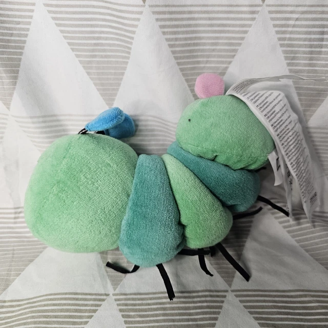 IKEA KLAPPA MUSICAL Caterpillar Soft Toy With Mechanical Music Box ...