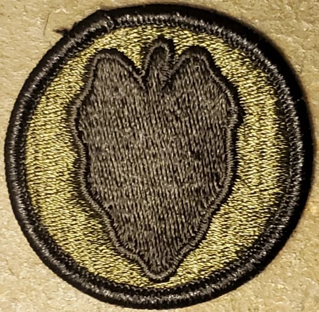 US ARMY 24TH INFANTRY DIVISION SUBDUED PATCH UNIFORM MILITARY ORIG USGI ...