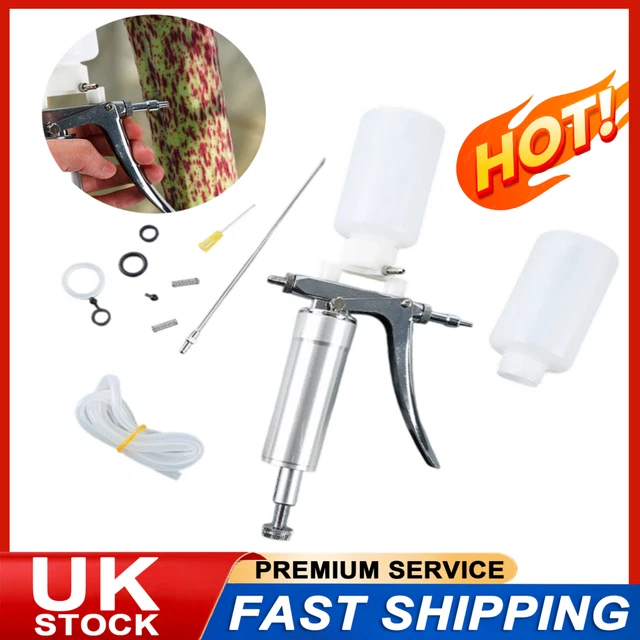 PROFESSIONAL 2025 KNOTWEED Injector Syringe Killer with 10 needles £32. ...