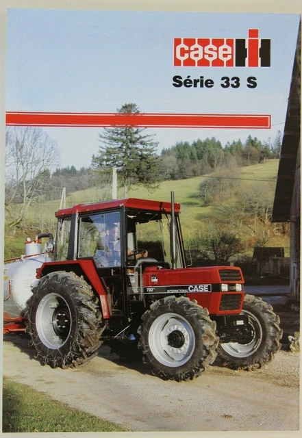 PROSPECTUS TRACTOR BROCHURE CASE IH SERIES 33S tractor prospectus tractor £20.46 - PicClick UK