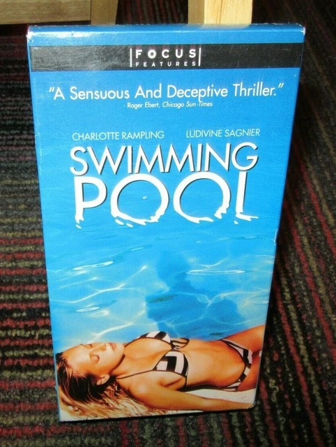 SWIMMING POOL VHS Video Movie Charlotte Rampling Ludivine Sagnier swimming-pool-vhs-video-movie-charlotte-rampling-ludivine-sagnier