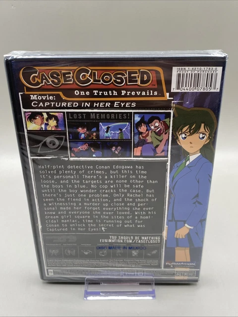 CASE CLOSED MOVIE 4: Captured in Her Eyes (DVD) Sealed💎 $175.00 ...