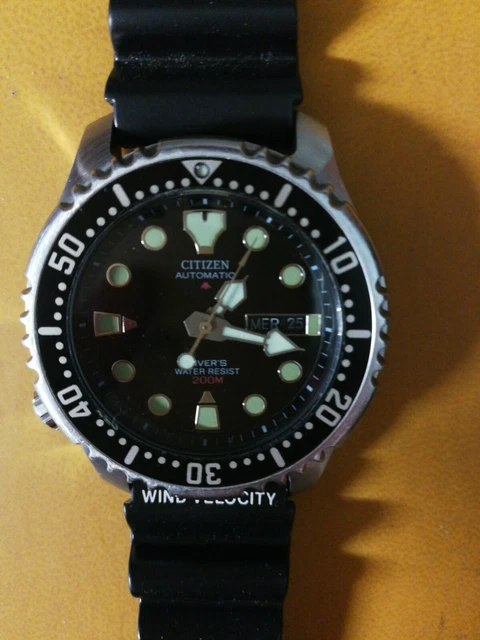 CITIZEN PROMASTER DIVER 200 Meters Automatic Vintage Revised Working £ ...