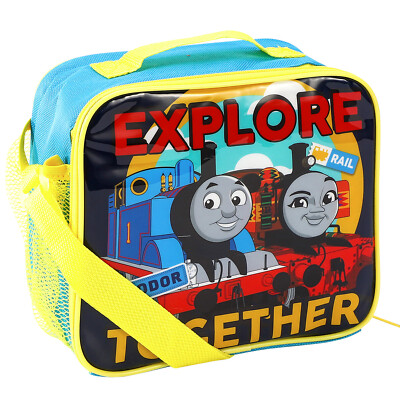 THOMAS THE TANK Engine Kids Childrens Insulated Rectangular Lunch Bag ...