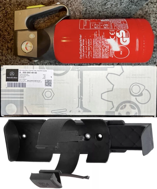 MERCEDES-BENZ FEUERLÖSCHER INKL. Feuerlöscher-Halter A0008604980 ...