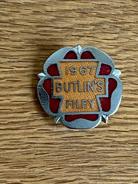 EARLY BUTLIN / Butlins Badge - Filey 1967 £5.99 - PicClick UK