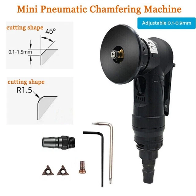 AIR CHAMFER TOOL Trimming Mini Chamfering Pneumatic Beveling Machine Deburring $52.99 - PicClick AU