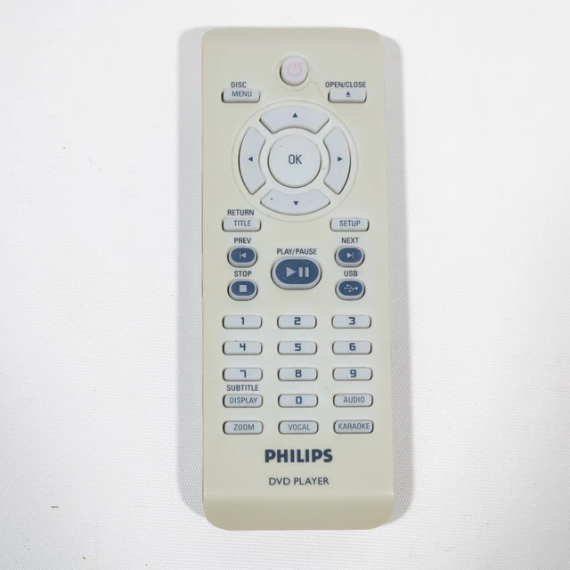PHILIPS RC-2024 DVD Player Remote Control - Genuine - Tested! EUR 14,69 ...
